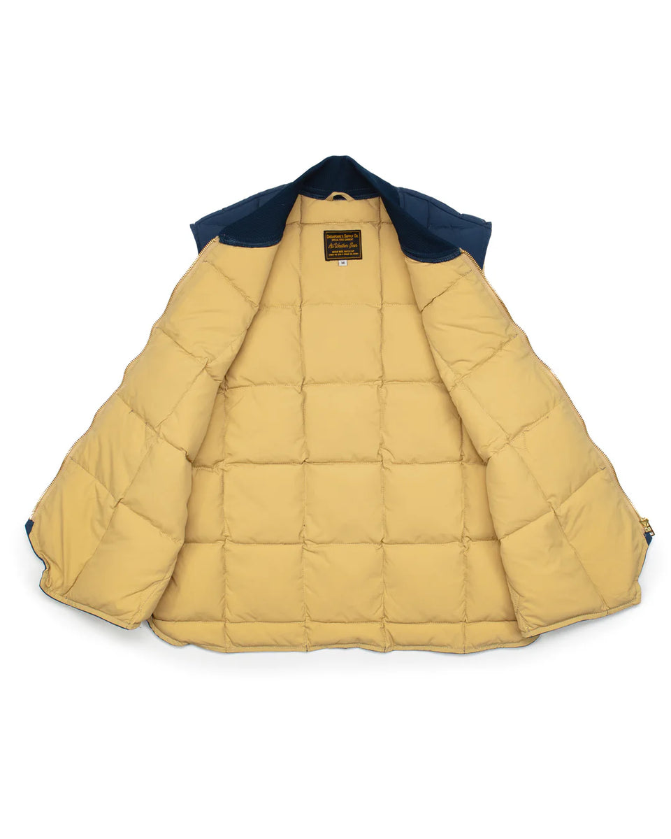SEATTLE DOWN VEST COL.BLUE - Bridge – Bridge